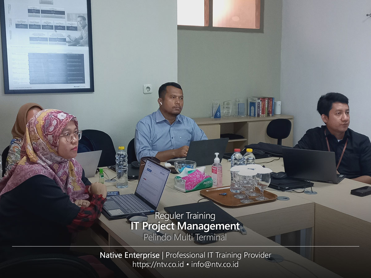 IT Project Management Training bersama Pelindo Multi Terminal