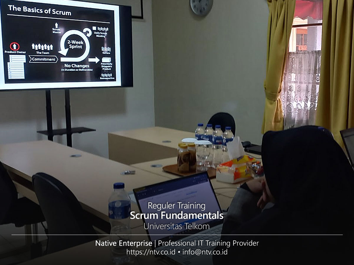Scrum Fundamentals Training bersama Universitas Telkom