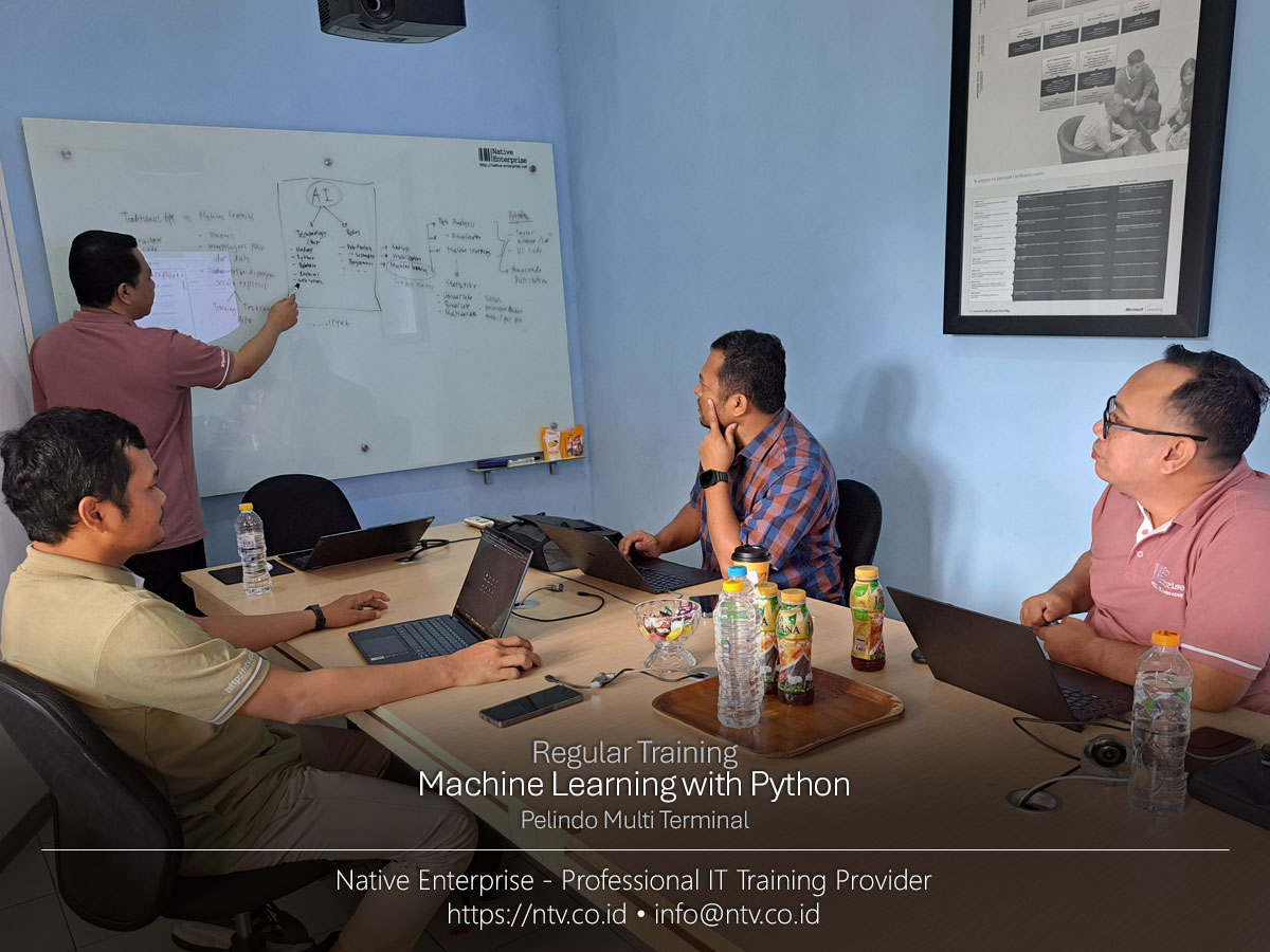 Machine Learning using Python Training bersama Pelindo Multi Terminal